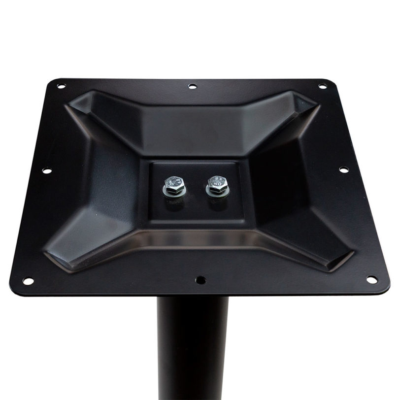 Fernando Cast Iron Double Table Base Black - Chairforce NZ
